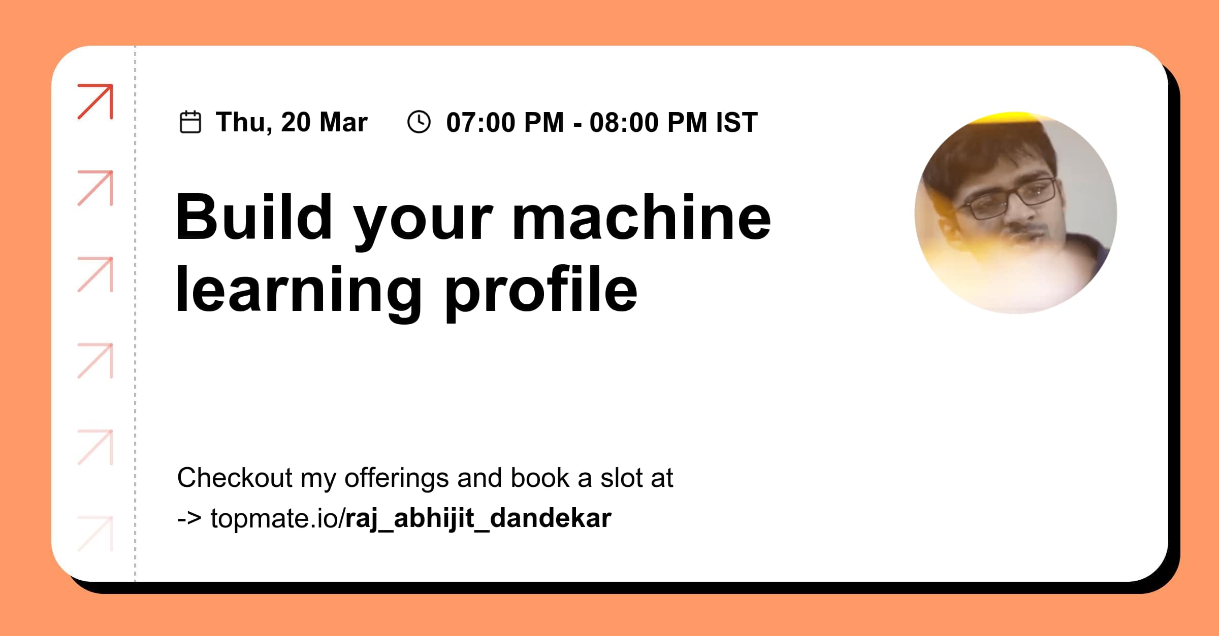 Build your machine learning research profile with Raj Abhijit Dandekar